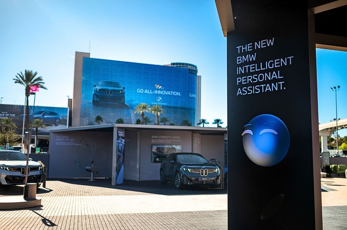 BMW iX3 at CES 2026 showcased with next-gen tech features ...