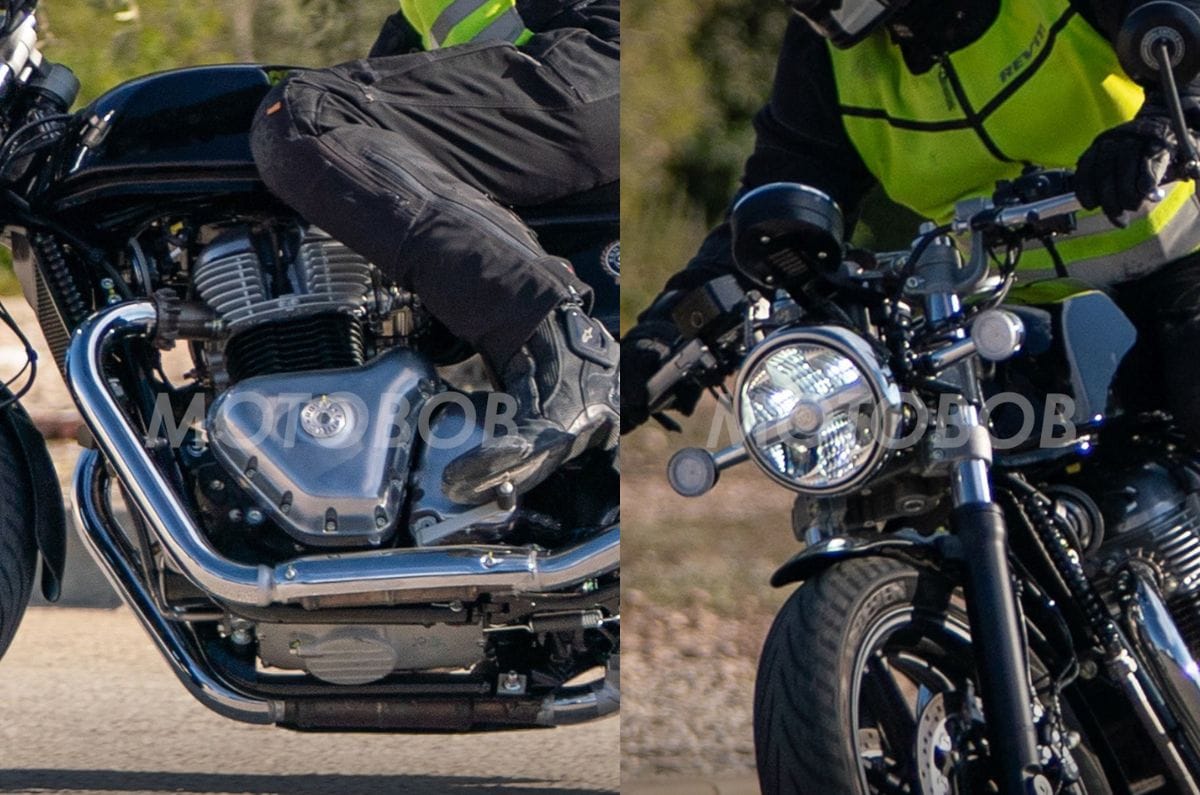 Royal Enfield Continental GT 750 new spy shots reveal fresh details ...