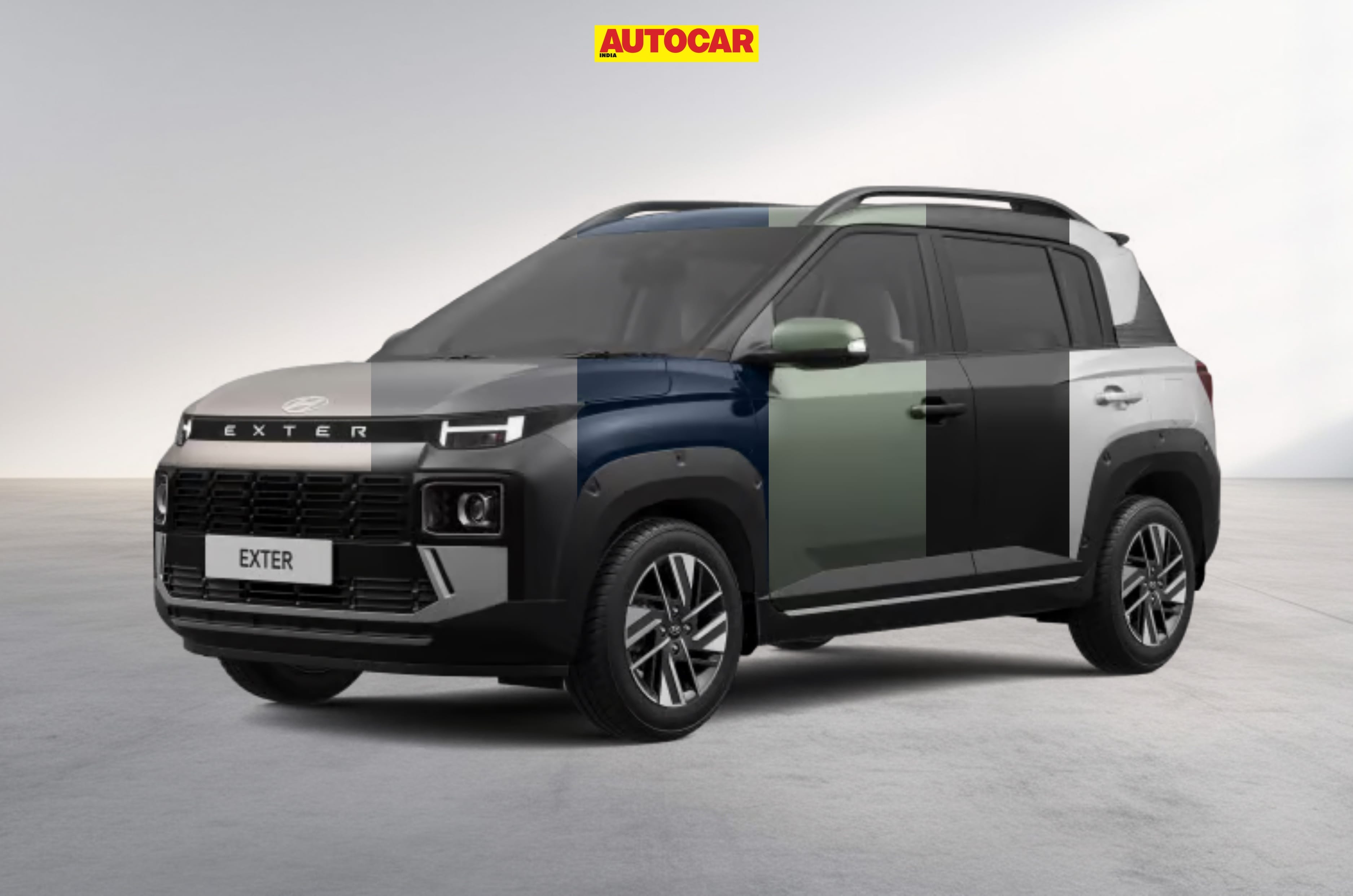 Hyundai Exter colours gallery - Introduction | Autocar India