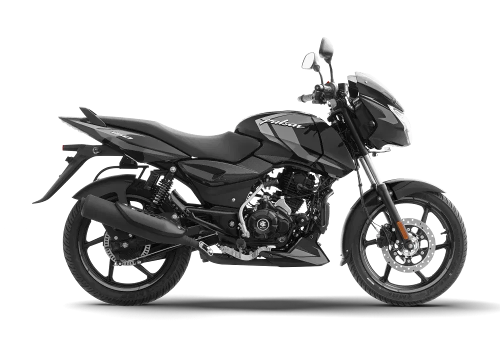 Bajaj Pulsar 150 Ebony Black Dark Grey – Check Ebony Black Dark Grey ...
