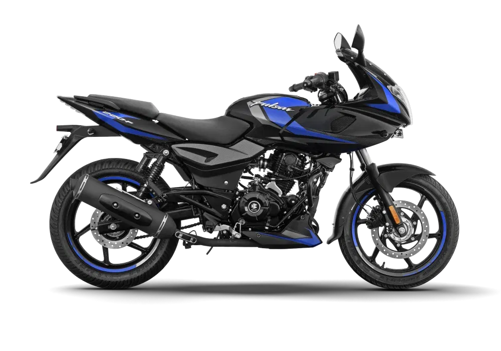 Bajaj Pulsar 220F Black Ink Blue – Check Black Ink Blue Price & Images ...