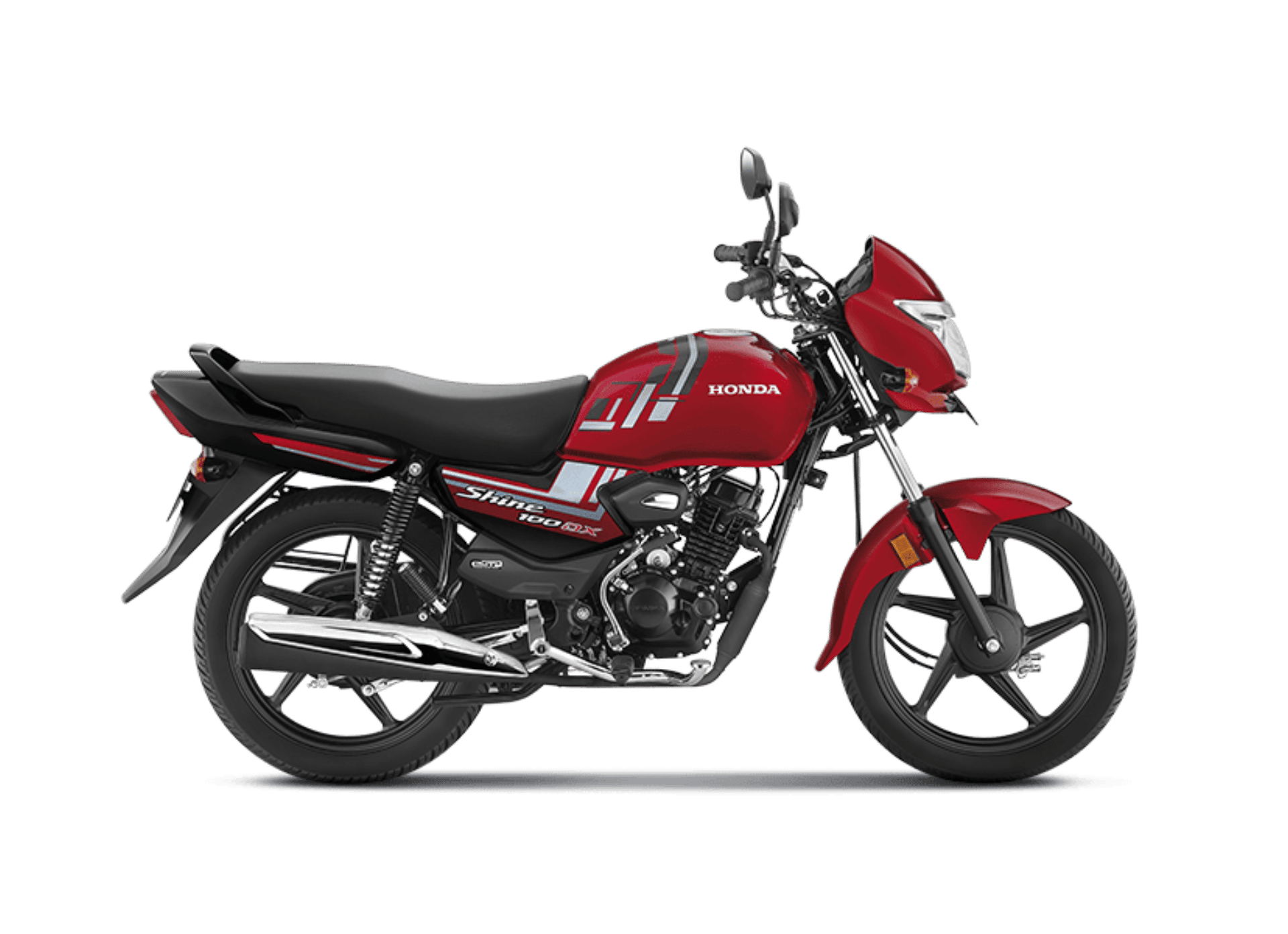 Honda Shine 100 DX Imperial Red Metallic – Check Imperial Red Metallic ...