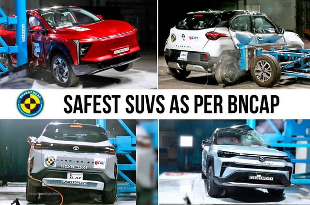 Top 8 SUVs In India With BNCAP 5 Star Safety Rating - Introduction ...