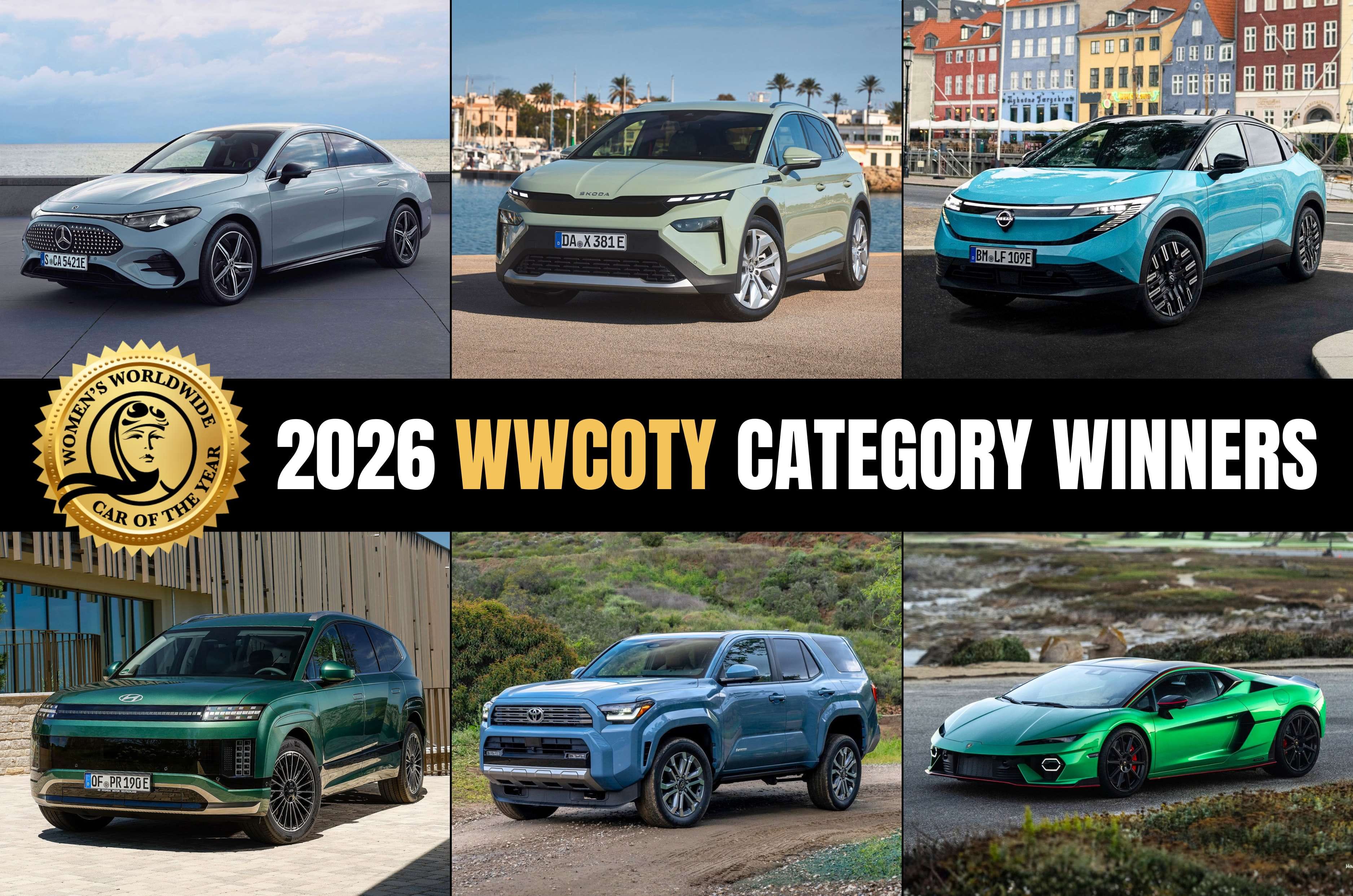 2026 Women’s Worldwide Car Of The Year category winners announced ...