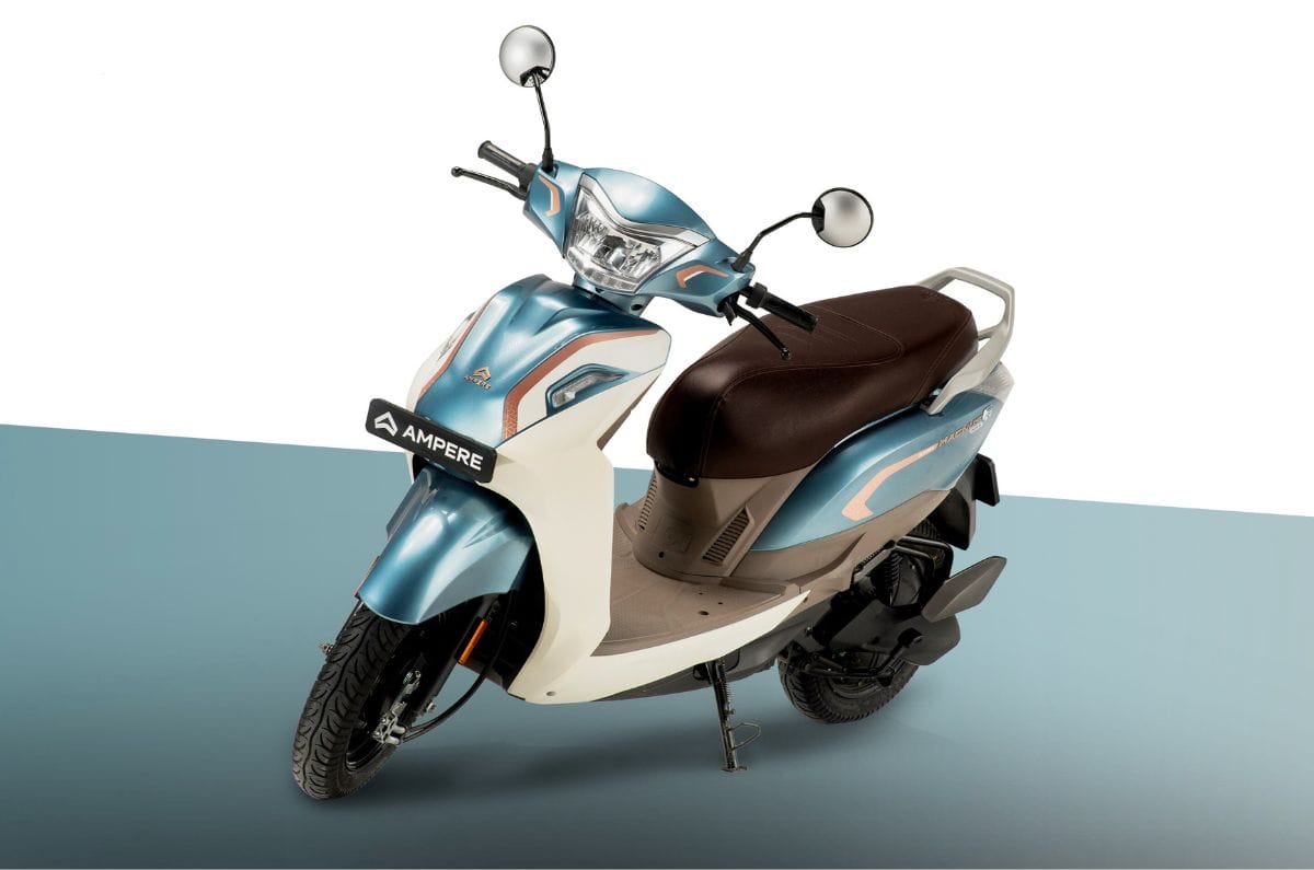 Ampere Magnus Grand Max electric scooter launched at Rs 94,999 ...