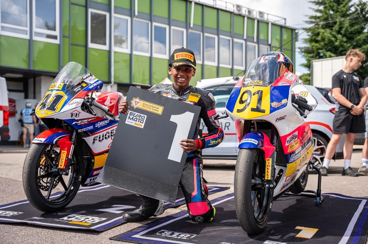 Jaden Immanuel scores double wins at Brno - Autocar India
